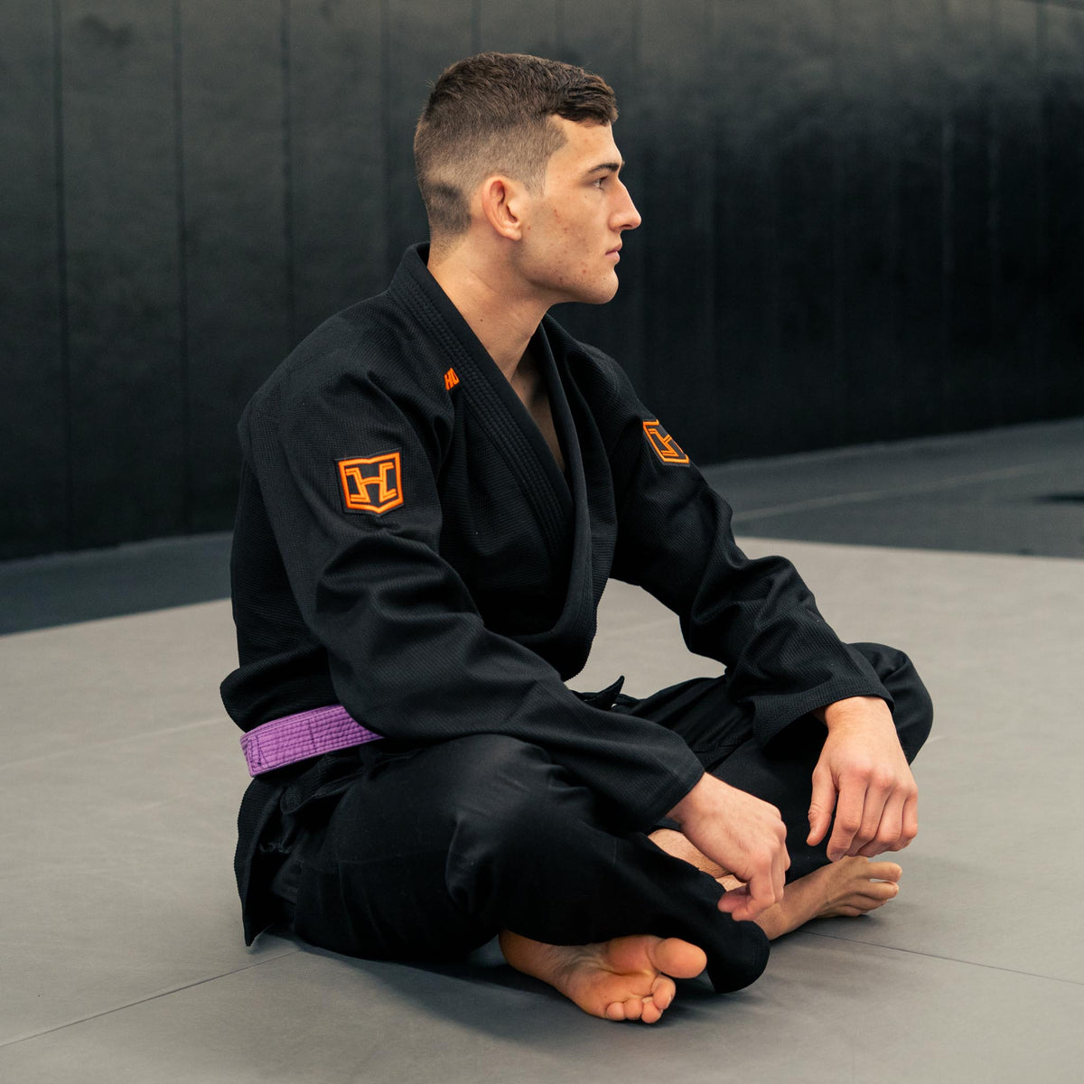 Hooks BJJ GI - Inferno Black Orange - IBJJF Legal – Hooks Jiu-Jitsu