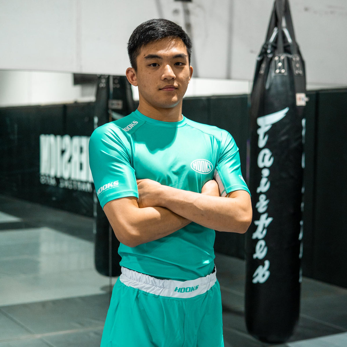Hooks BJJ Rash Guard - Teal – Hooks Jiu-Jitsu